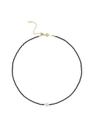 LISA&CO. Necklace Spinel&pearl - Silver