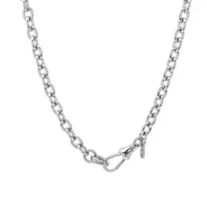 HYE JANE JEWELRY Rowan Convertible Link Chain Necklace - Silver