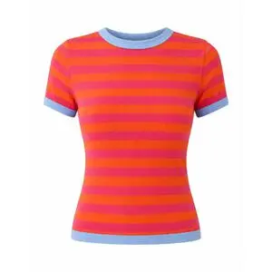 Mind Traveler Frill T-shirts For Women