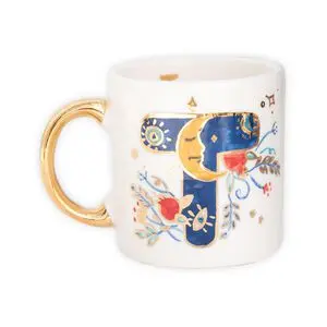 SHERIE BOUTIK T Joy Alphabet Mug Sb X Wb - Yellow