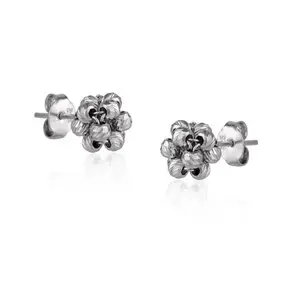 SPERO LONDON Sterling Dorissa Beaded Stud Earring - Silver