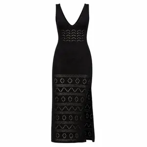 CHIARELLA Ocean Twist Chic Dress - Black