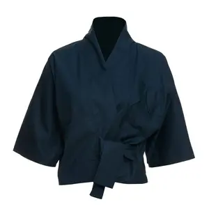 MOE Deep Teal Wool Vest Jacket Front Pocket - Blue