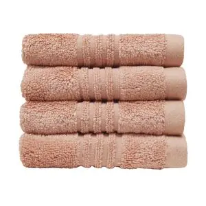 Misona Ultra Soft Bamboo Face Cloth Set Blush - Pink