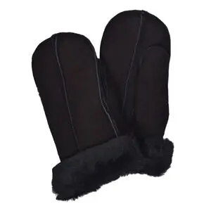 OWEN BARRY Sheepskin Split Mitten - Black