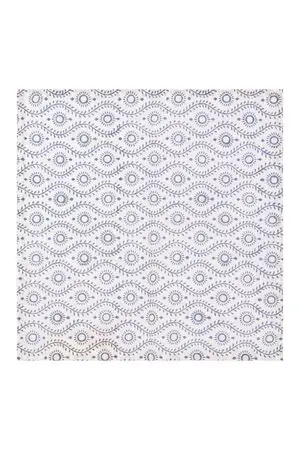 NOLOGO-CHIC Fresco Stripe Napkins With Wiggle Napkin Set Cotton Indigo - Blue