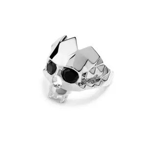 KASUN LONDON Vampire Skull Ring - Silver