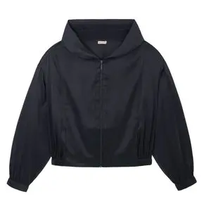 MAMU DREAM Washable Organic Stretch Silk Bomber Jacket
