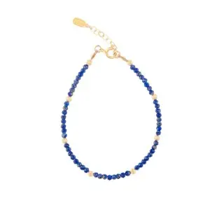 INARI JEWELLERY Celestial Bracelet Lapis Lazuli Gemstone - Blue