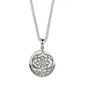CHARLOTTE'S WEB JEWELLERY Cw Motif Necklace - Silver