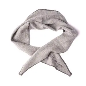 BEL CASHMERE Cashmere Triangle Scarf - Grey