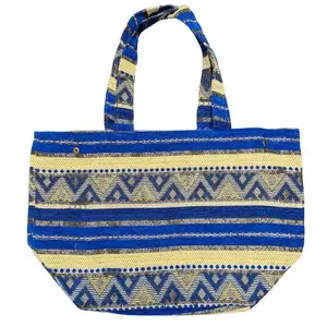 Berber Leather Patterned Totes For Women
