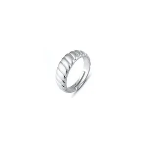 SPERO LONDON Croissant Ring Sterling - Silver