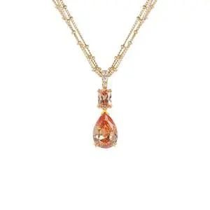 Arte Madrid Classy Clippy Before Sunrise Pendant Honey Citrine - Orange