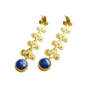ROZ Jamila Earrings - Blue
