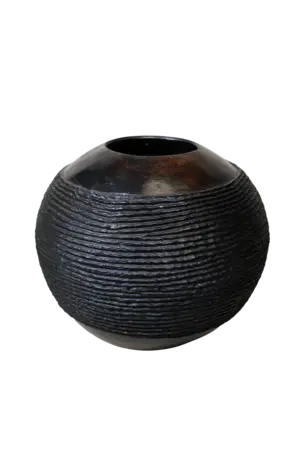 Botanical Boys Zulu Pot One Siz Seven Two - Black