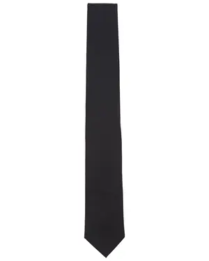 LORDS OF HARLECH Taddeo Merino Tie - Black