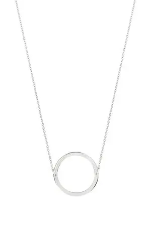 SOPHIE SIMONE DESIGNS Necklace Circle - Silver