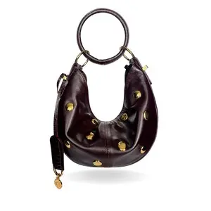 INDIGOLUSH Midi Ivy Studded Black Cherry