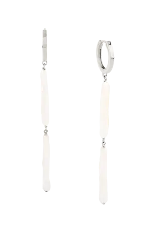 ASTOR & ORION Ariko Pearl Dangle Earrings - White