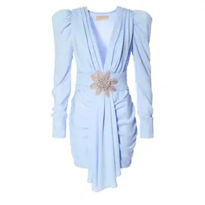 AGGI BY HALEWSKI Krystle Fog Dress