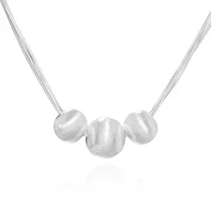FAR EAST JEWELRY Handcrafted Moonlight Necklace - Silver
