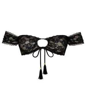 IVY SWIMWEAR Lani In Lace Top - Black