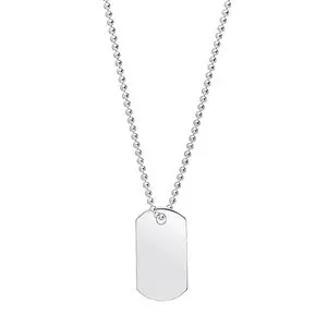 KAIZARIN Sterling Dog Tag - Silver