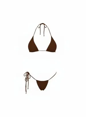 DEAR LOVER Chocolate Bikini Set - Brown