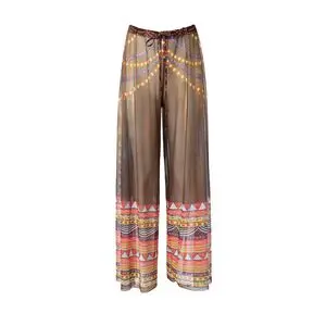 RODA SMARTSWIMWEAR Tan-through Mesh Lightweight Beach Pants Africa - Brown