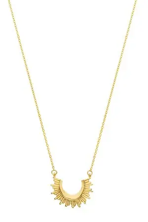 SOPHIE SIMONE DESIGNS Necklace Rising Moon Small - Silver