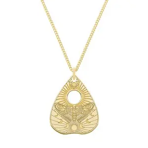 CARTERGORE Medium Solid Gold Moth Planchette - Yellow