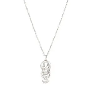 POSH TOTTY DESIGNS Sterling Lobster Charm Necklace - Silver