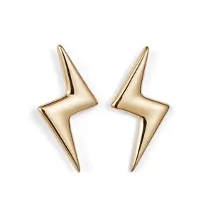 TOOLALLY Bubble Bolt Earrings Vermeil - Gold
