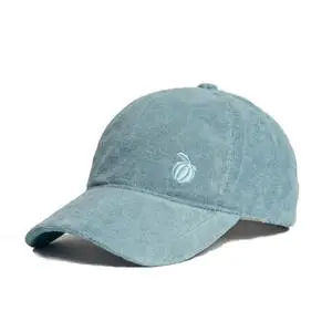 MAISON TANGERINE Terry Cotton Baseball Cap Sea Moss - Green