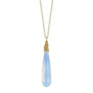 KATY FAYE Neutrals / Daria Opalite Necklace