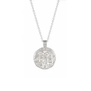 ZOË & MORGAN Sun In Virgo Necklace Sterling - Silver