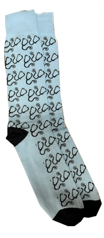 LAZYJACK PRESS Trust Me I'm A Doctor Socks - Blue