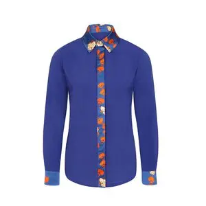 SOPHIE CAMERON DAVIES Royal Slim Shirt - Blue