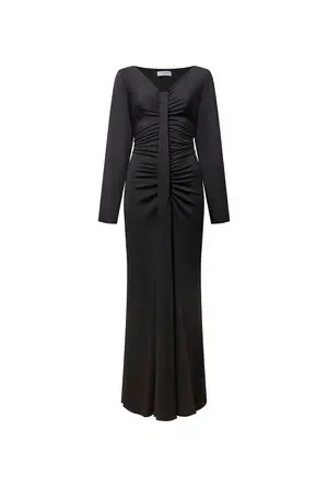 JAMES LAKELAND Sculpted Maxi Dress - Black