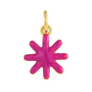 PINNOLE Gold Playstar Charm - Purple