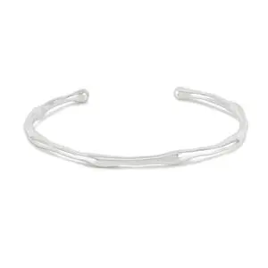 DOWER & HALL Waterfall Bangle In Sterling - Silver