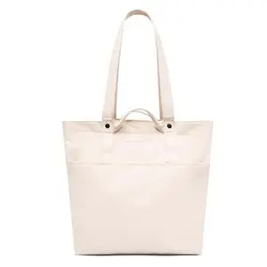 LEFRIK Raw Tote Ecru - Pink
