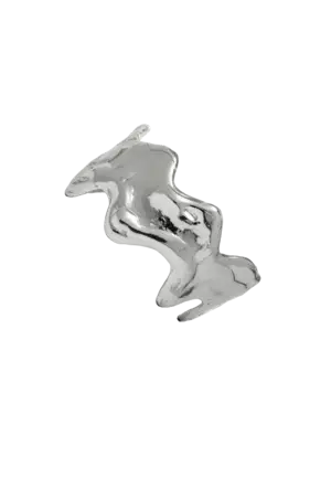 LAVANI JEWELS Clece Hair Cuff - Silver