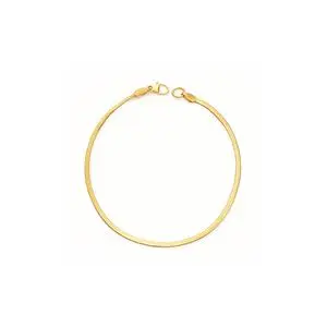 MICKEY'S GIRL Slim Herringbone Bracelet - Gold