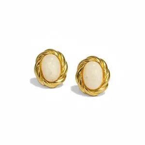 LA PLUIE JEWELLERY Lunae Earrings - Gold