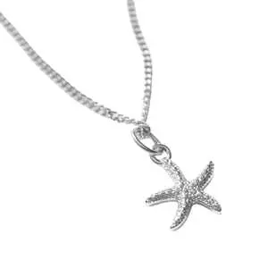 MURU Mini Starfish Necklace - Silver