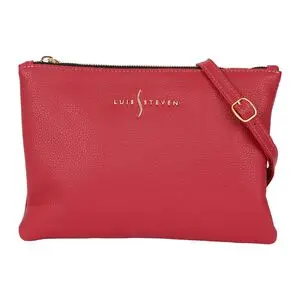 LUIS STEVEN Crossbody Pouch- Pebble Leather