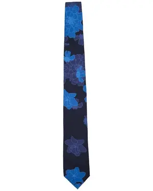 LORDS OF HARLECH Talia Tie - Softbloom Navy Blue