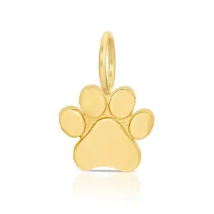 Maya Brenner Designs Charm Pendant Paw Yellow - Gold